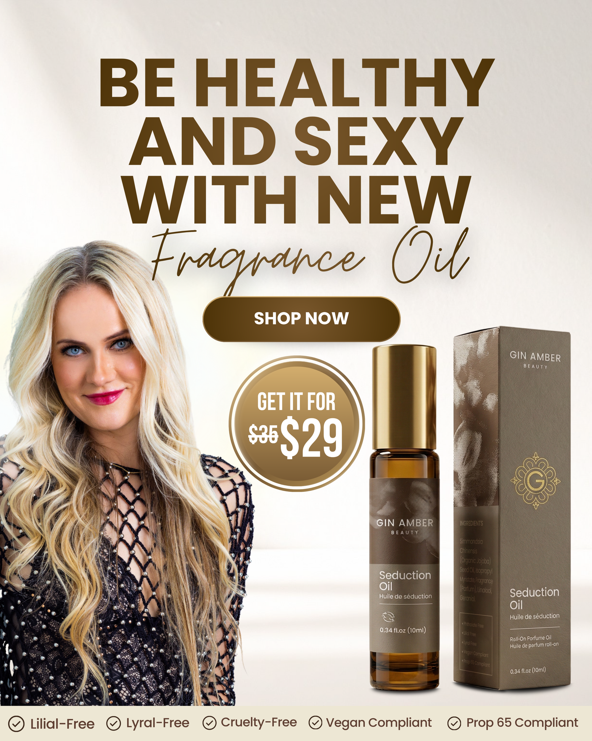 Gin Amber Beauty: Toxic-Free® Anti Aging Skincare for Mature Skin