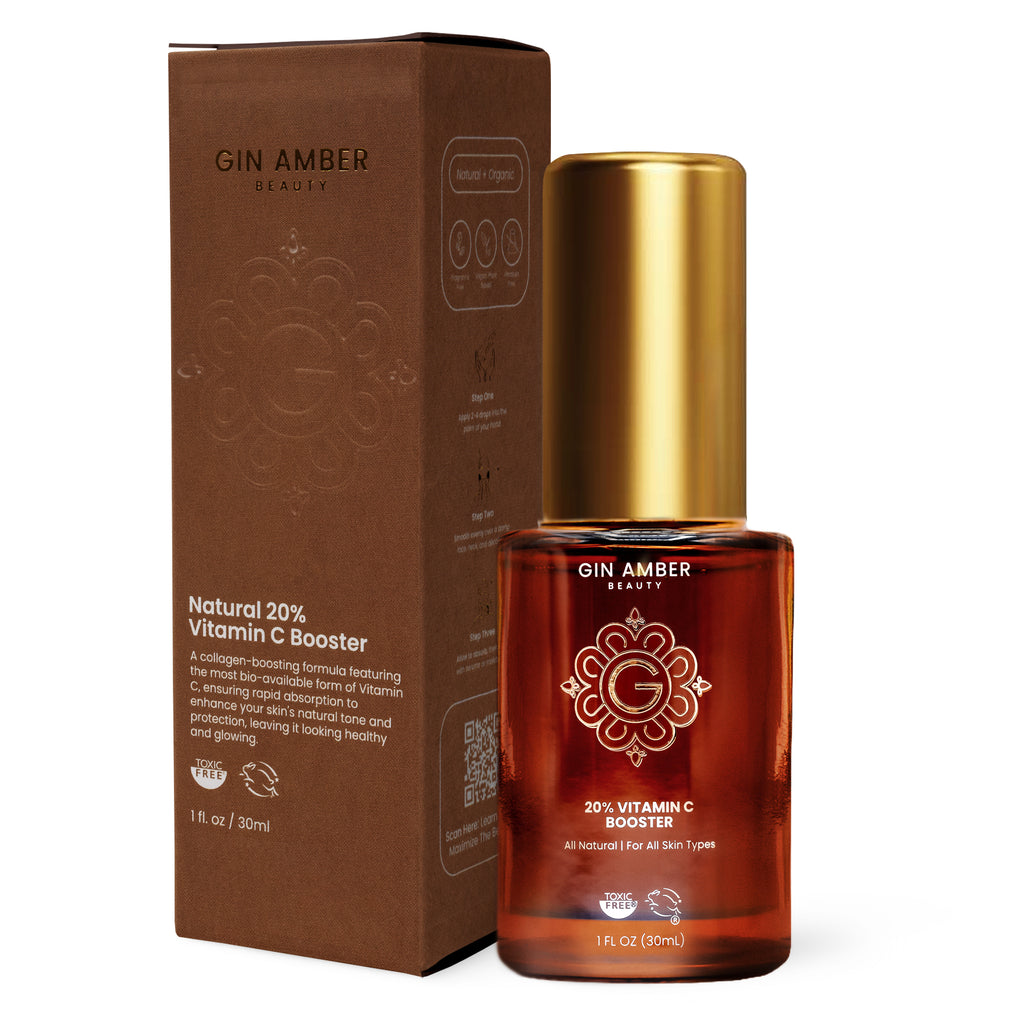 20% VITAMIN C BOOSTER | NATURAL | ORGANIC – Gin Amber Beauty
